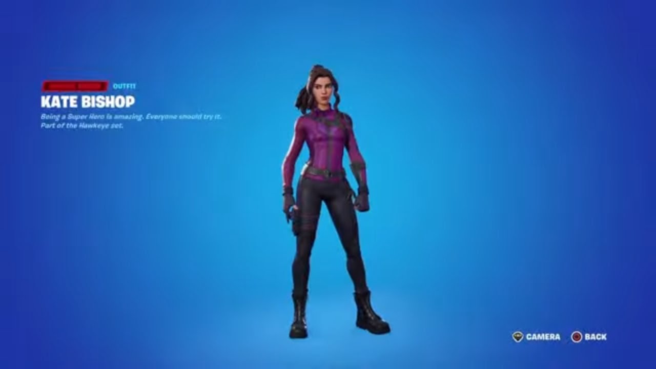 Fortnite Kate Bishop Skin - YouTube