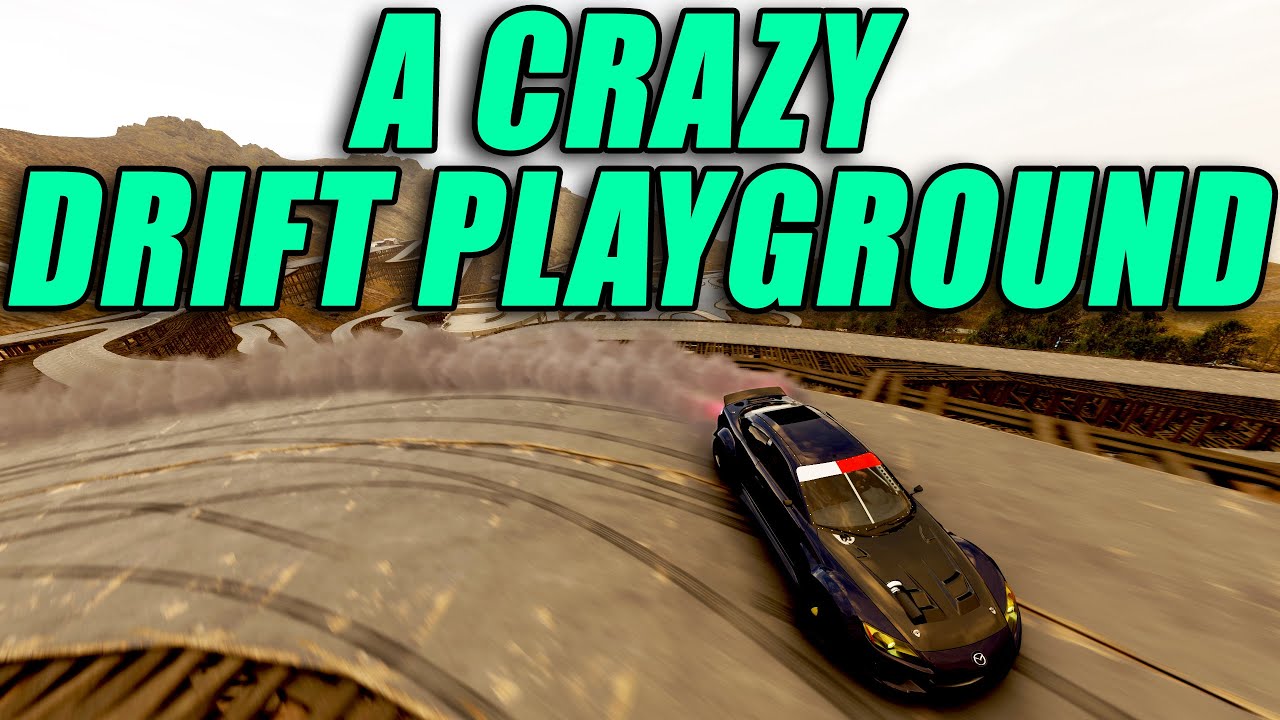 YOU SENT ME A CRAZY CUSTOM DRIFT PLAYGROUND ON FORZA HORIZON 5 - YouTube
