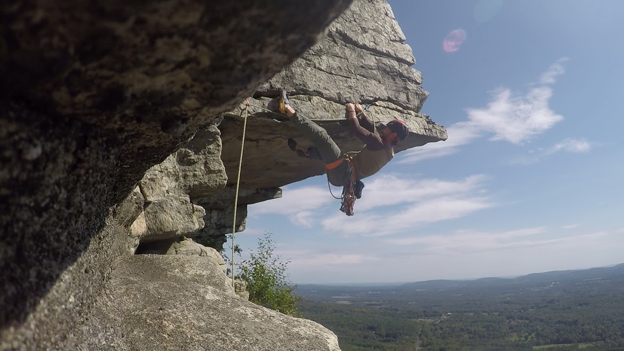 The Gunks The Dangler 5 10a Sept 27 2021 - YouTube