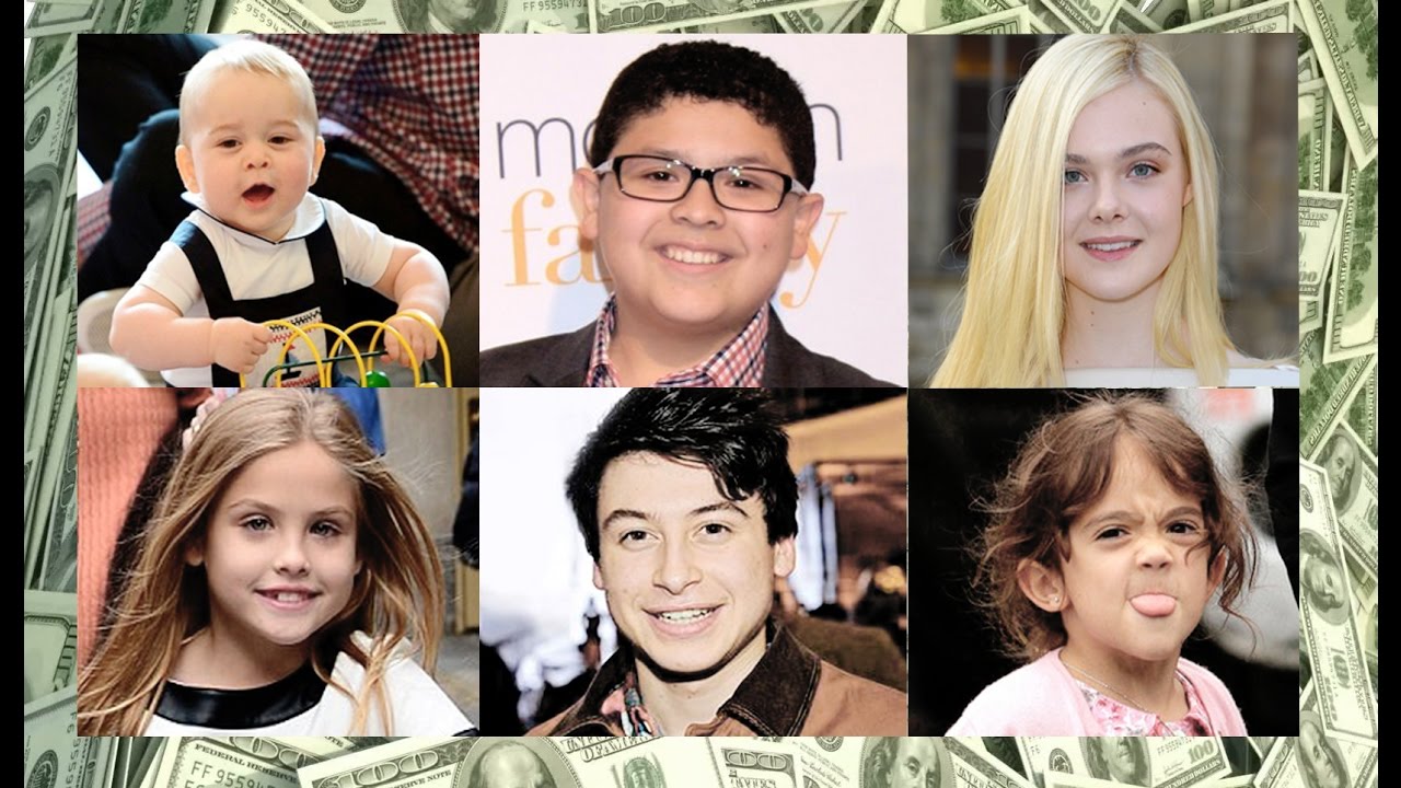 Top 10 Of The Richest Kids In The World - YouTube