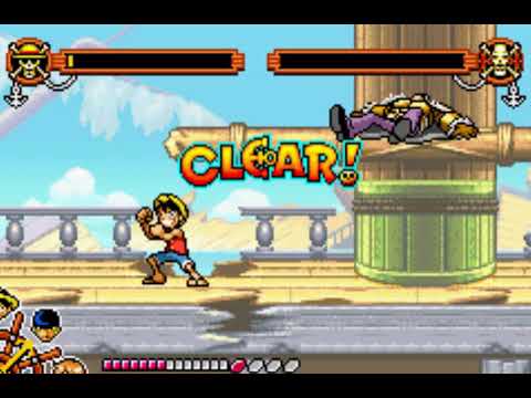 One Piece Shonen Jump's GBA Baratie Part 3 (Vs Boss) - YouTube