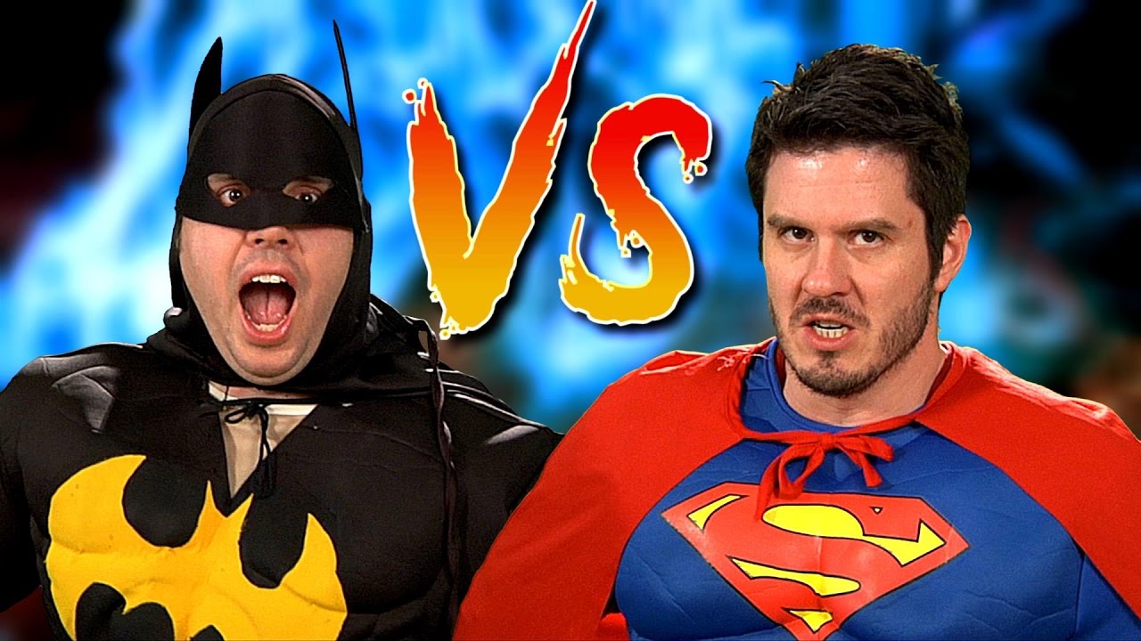 BATMAN vs SUPERMAN - Superhero Fight - YouTube