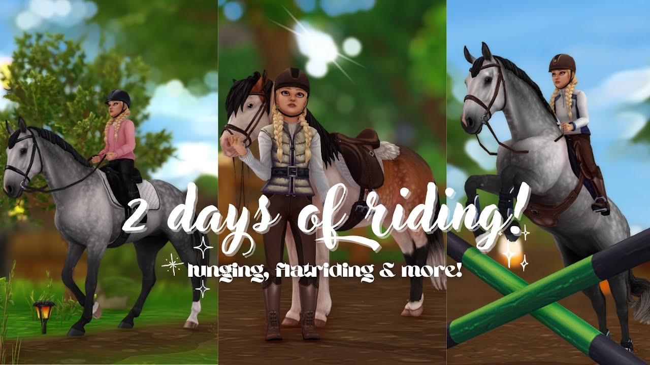 2 days of riding: Lunging, lesson, jumping! || SSO RRP - YouTube
