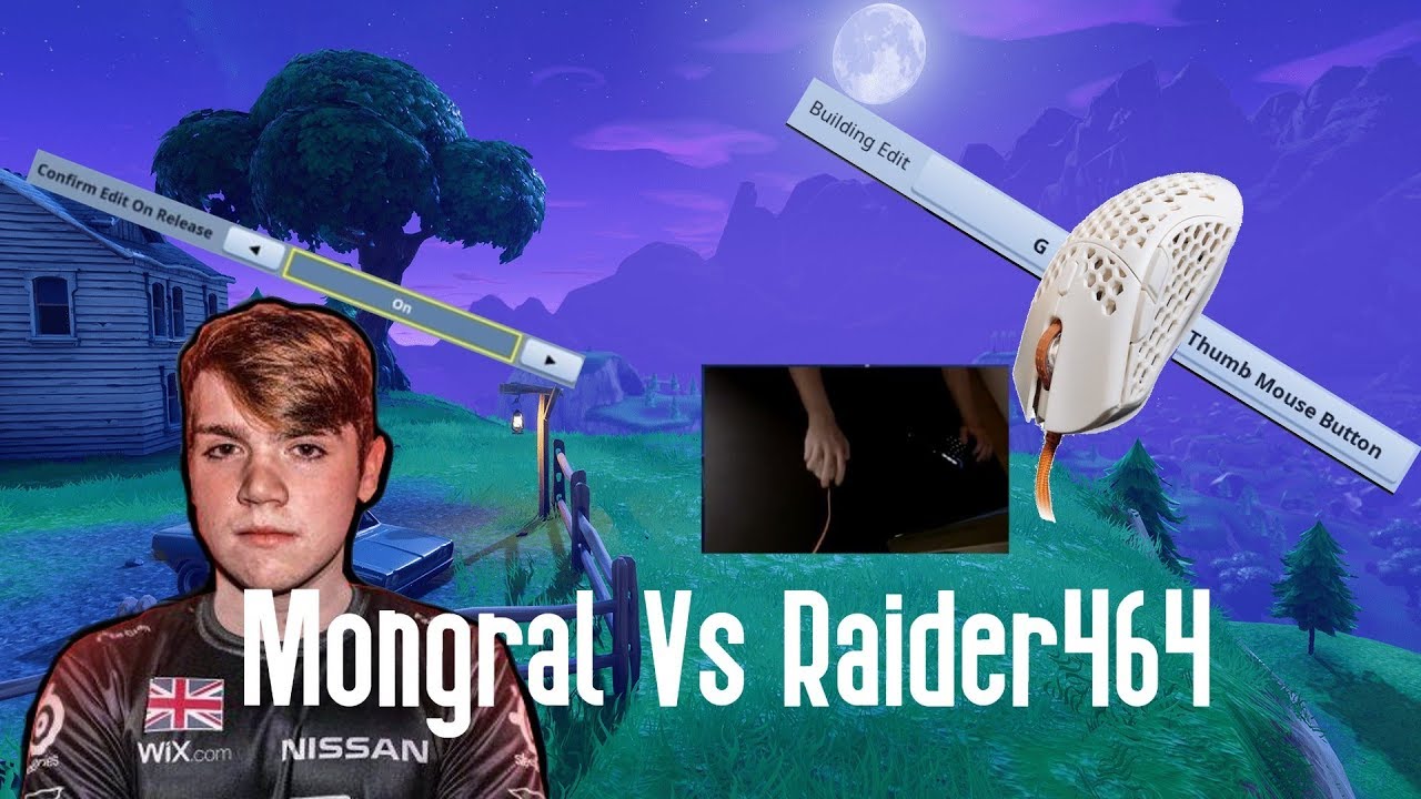 Edit On Release VS Double Edit Bind | Insaine Speeds (Mongraal Vs Raider464) - YouTube