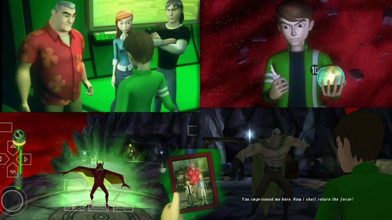 Dr.animo Grandpa Max Ben Tennyson fight Ben 10 game - YouTube