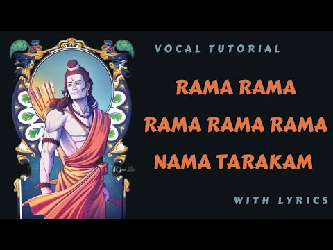 Rama Rama Rama Rama Nama Tarakam | With Lyrics in English #rambhajan ...