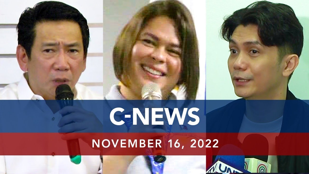 UNTV: C-NEWS | November 16, 2022 - YouTube