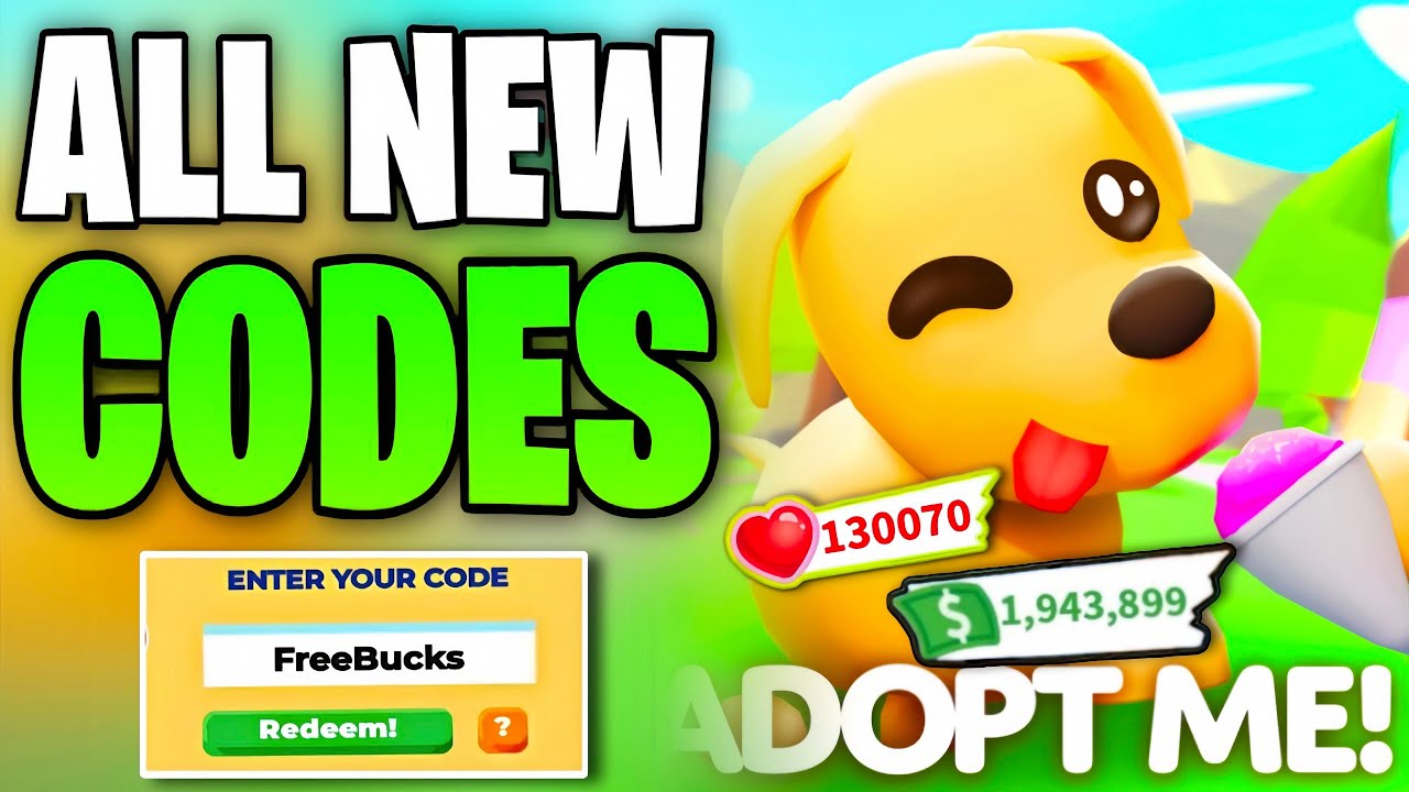 *NEW*ALL CODES ADOPT ME ROBLOX CODES 2025 - ADOPT ME CODES - CODES FOR ...