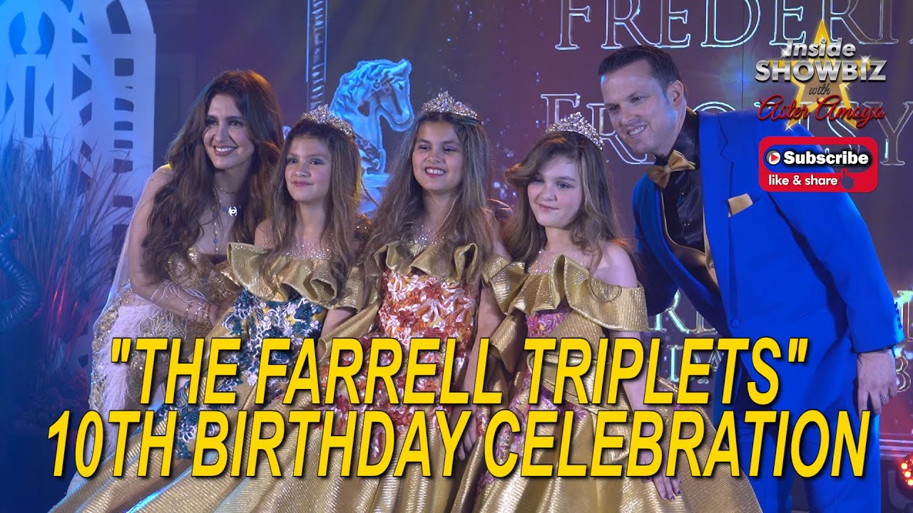 The Farrell Triplets: 10th Birthday Celebration || #ISAA Ep. 73 - YouTube