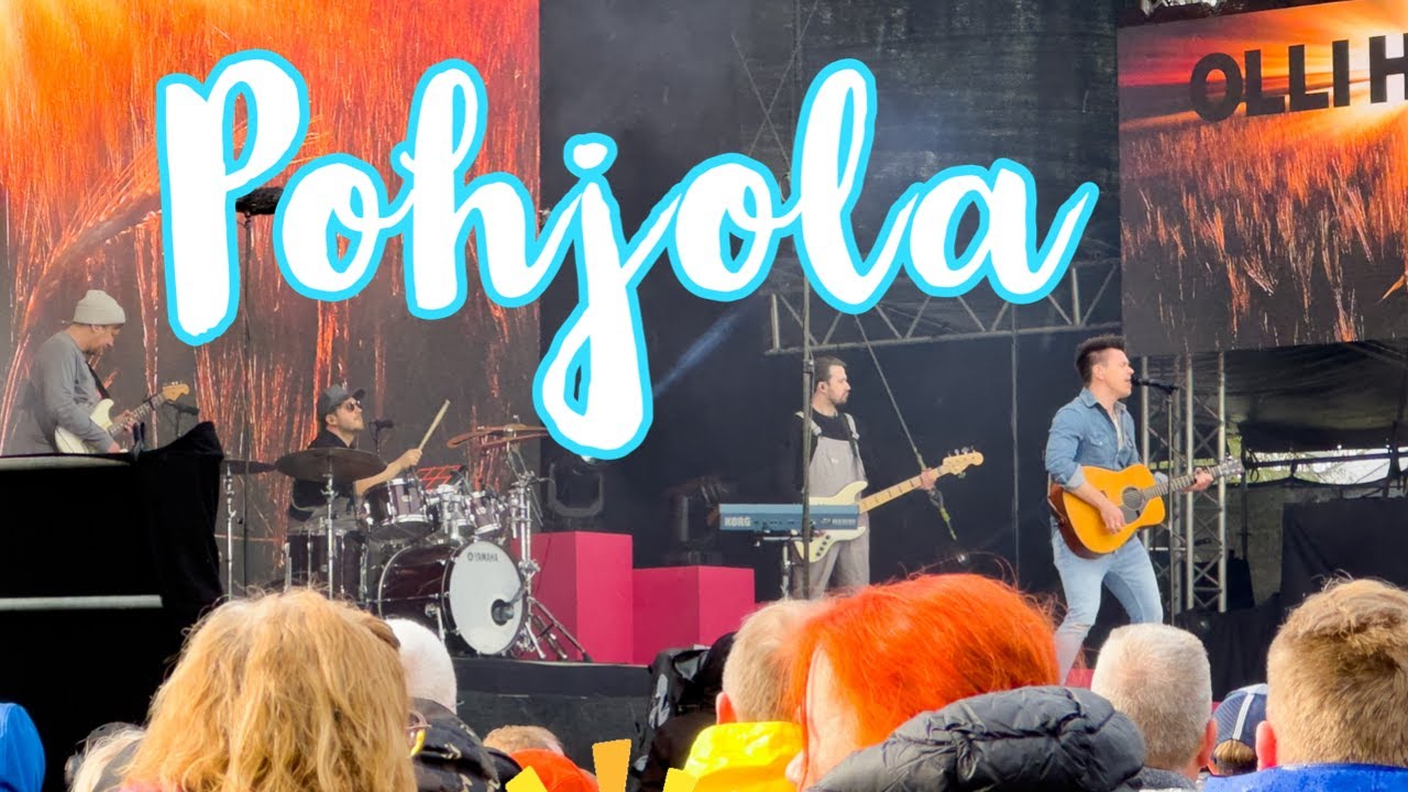 POHJOLA | Olli Halonen | LIVE | 4K | #pohjola #iskelmä - YouTube