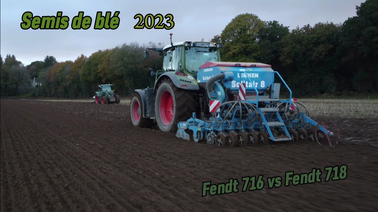 Semis de blé 2023 à la ferme avec l'ETA CHEVANCE 🤩 - YouTube