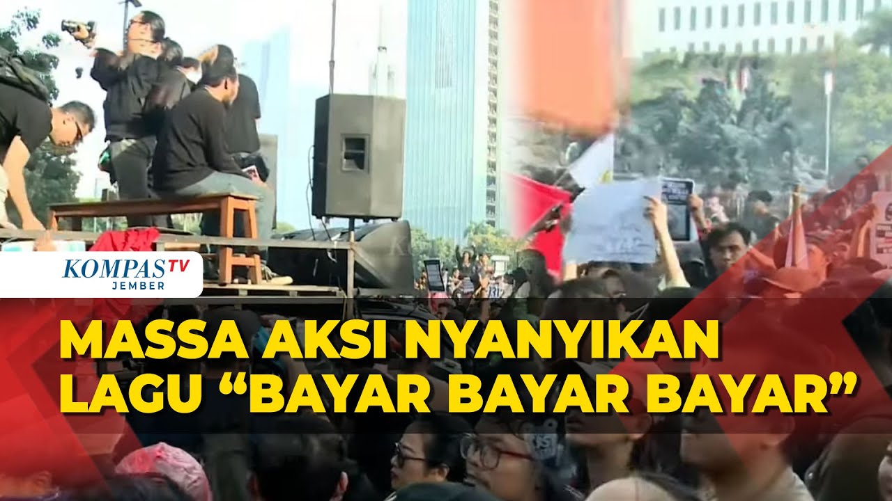Saat Polisi Langsung Beri Imbauan Kala Massa Demo 'Indonesia Gelap ...