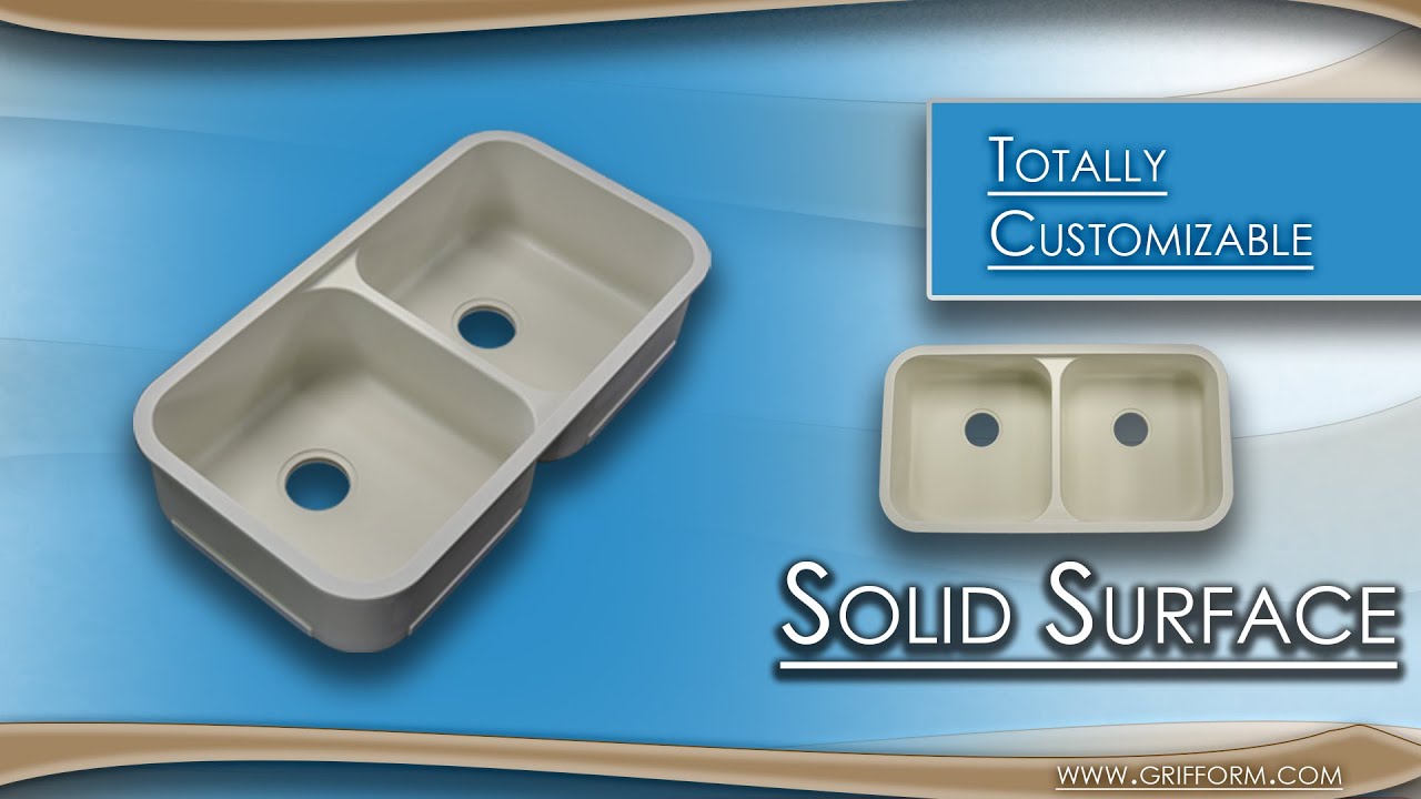 Solid Surface Sink Overview | Grifform Innovations - YouTube