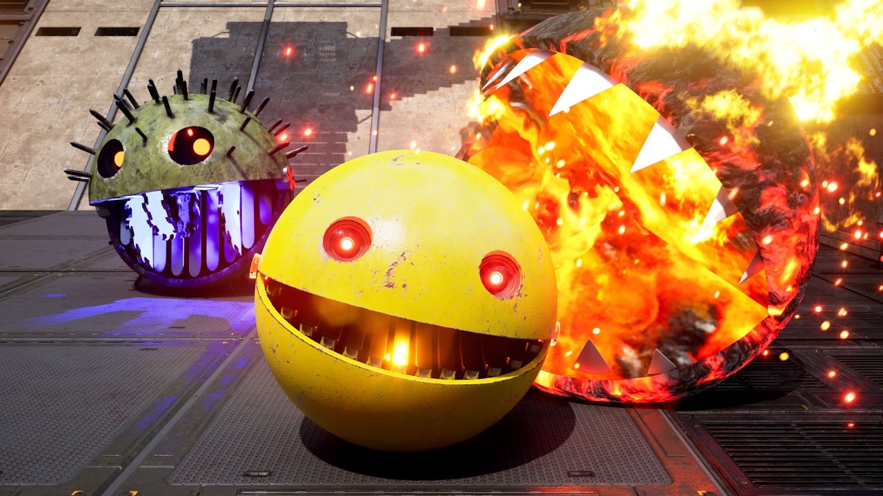 Robot Pacman vs the Technological Labyrinth of Danger Robots - YouTube