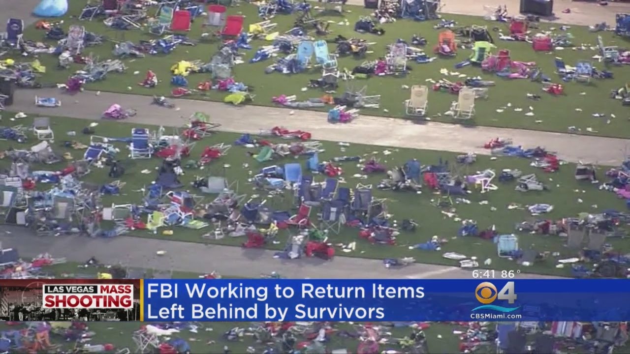 FBI Working To Return Items Left Behind By Survivors - YouTube