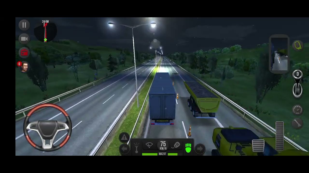 Truck simulator ultimate tır oyunu izle 3d - YouTube
