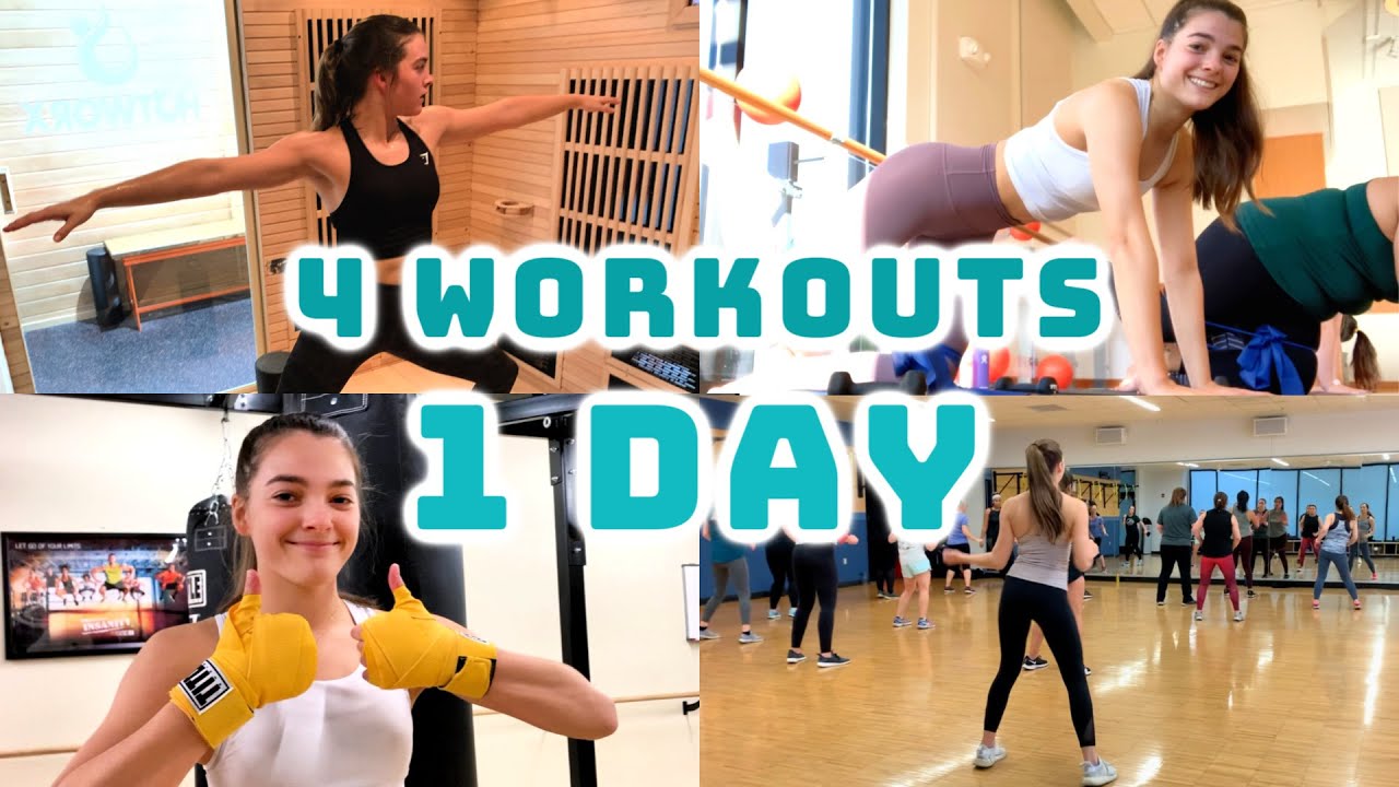 We Tried 4 Different Workout Classes in 1 Day - YouTube