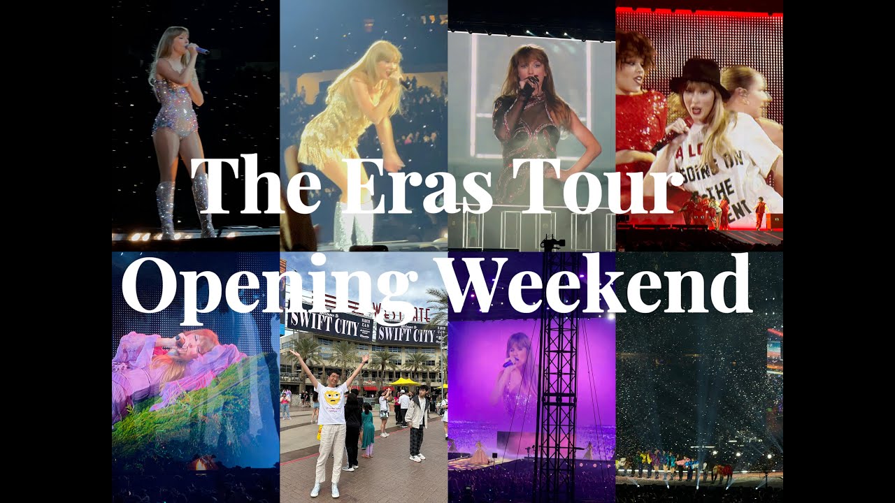 The Eras Tour Opening Weekend at Swift City Vlog (Tom's Version) - YouTube