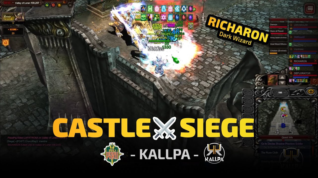 CASTLE SIEGE 04/09⚔️ - YouTube