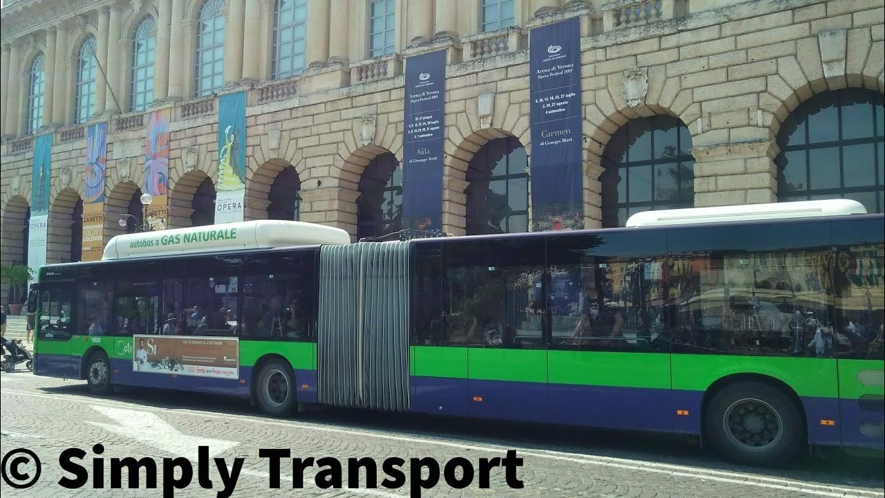 Autobus a Verona/Buses in Verona - YouTube