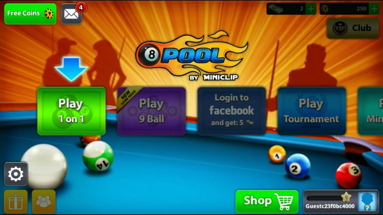 8 ball pool gameplay | Free Android games from play store - YouTube