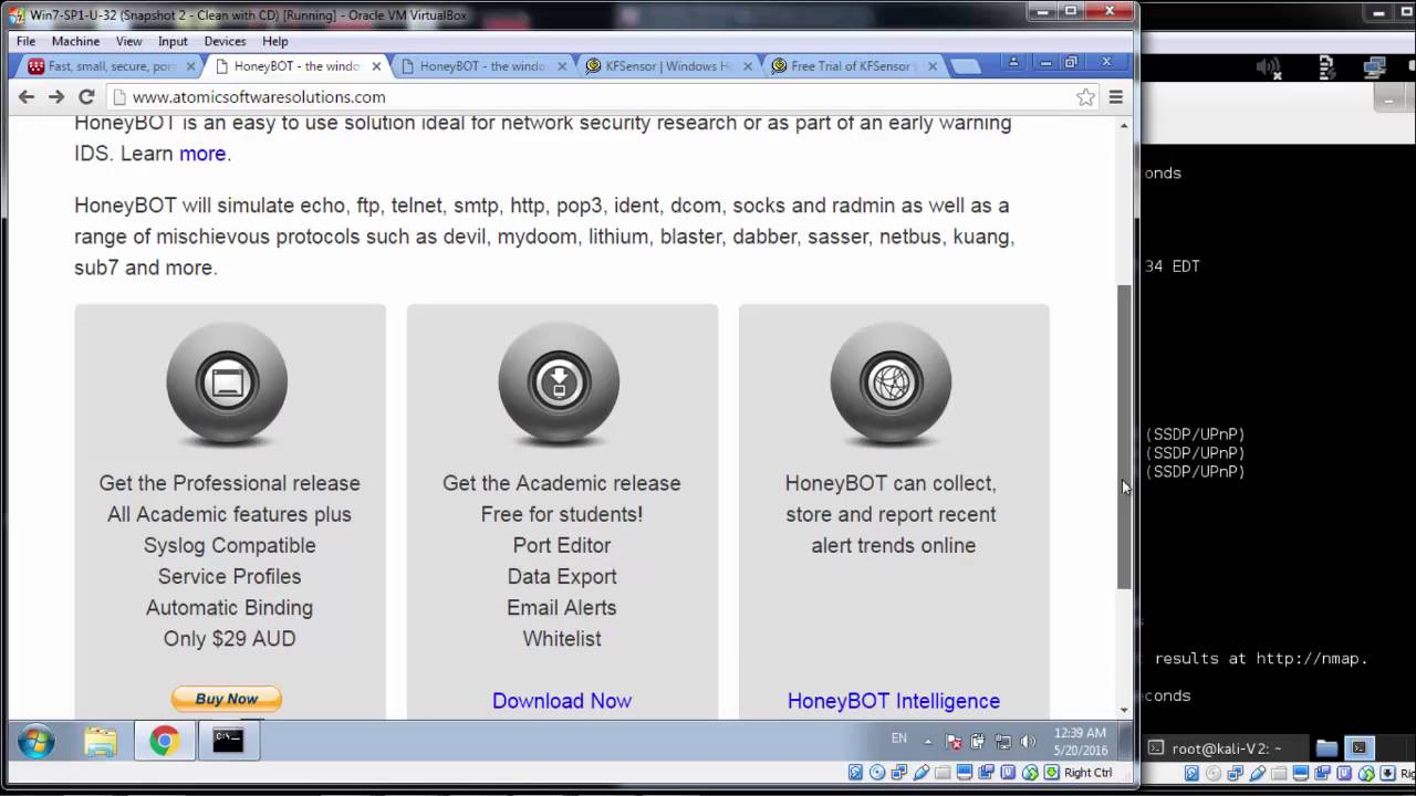HoneyPot 11 : شرح برنامج HoneyBot - YouTube