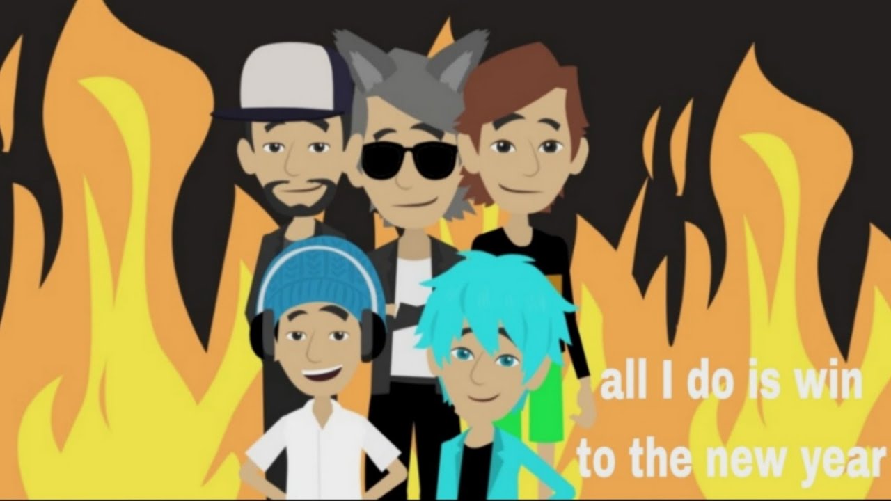 Adrian sam - all I do is win! feat @ApexDestroyerAnimations ...