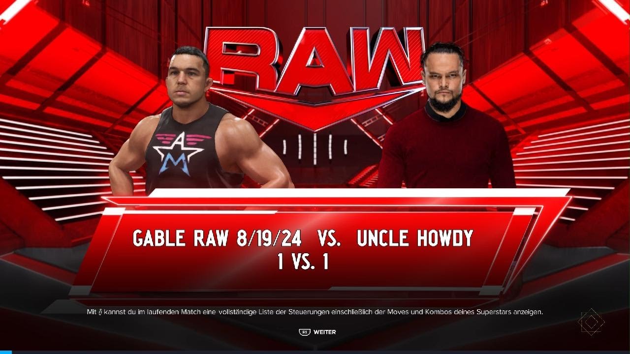 Uncle Howdy VS Chad Gable - YouTube