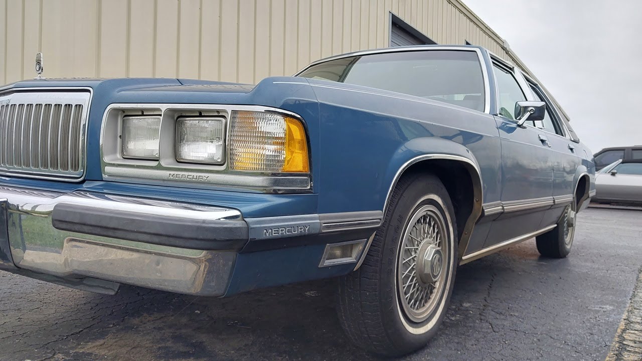 Misbehaving Mercury Grand Marquis post dealer parts cannon! - YouTube