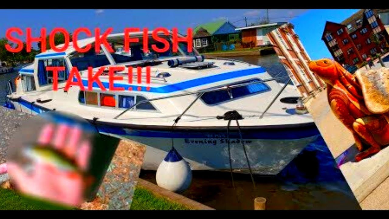 Surprise take on a lure!!! - Fishing on The Norfolk Broads Part 1 - YouTube