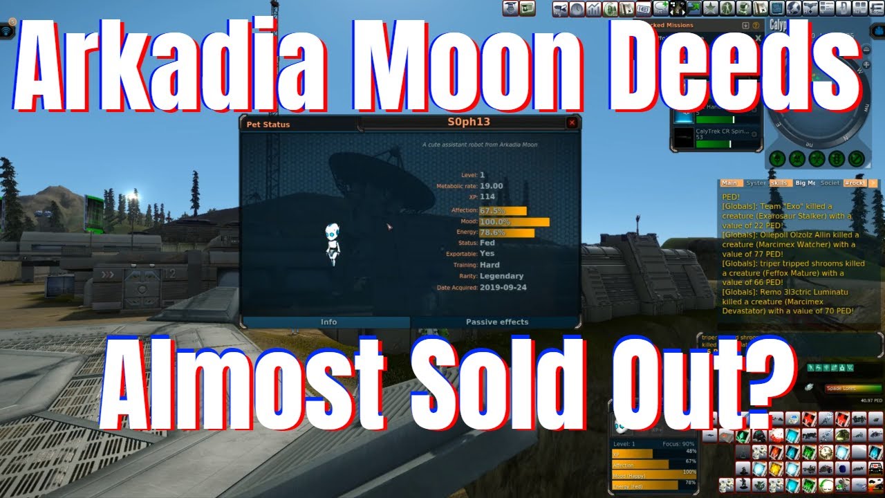 Arkadia Moon Deeds Soon To Be Able to Trade? - YouTube