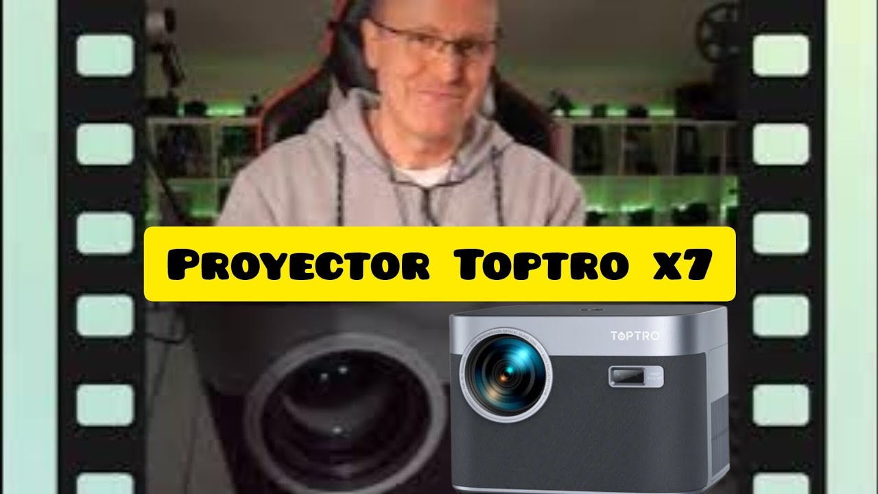 Proyector Multimedia TOPTRO X7- Unboxing, Revisión i Prueba (4K) - YouTube