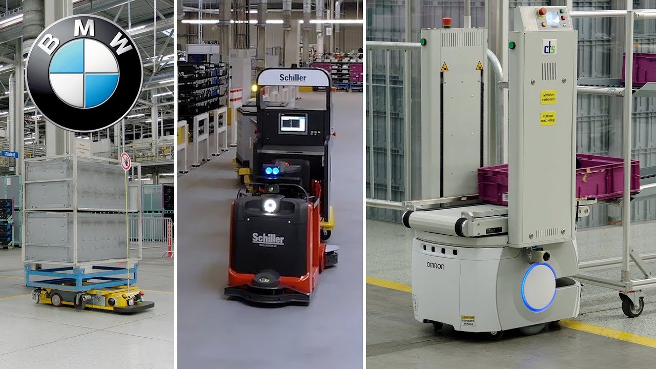 The innovative and autonomous production tools at BMW Group - YouTube