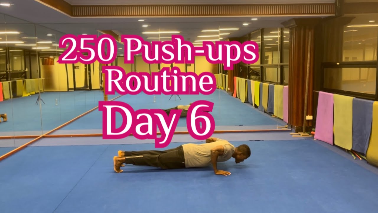 250 Push-ups | Under 10 minutes | 25 reps 10 Sets. - YouTube