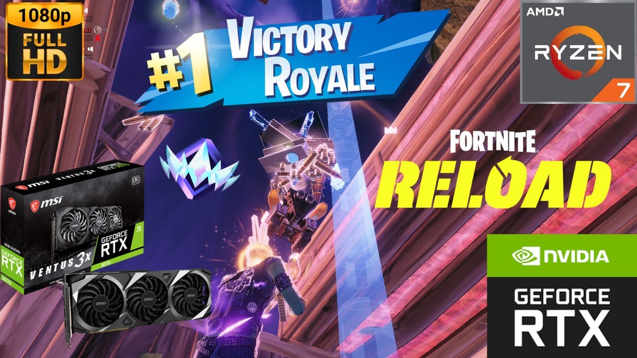 Fortnite Ranked Reload OG on PC | RTX 3070 + FULL HD 1080 + LOW ...