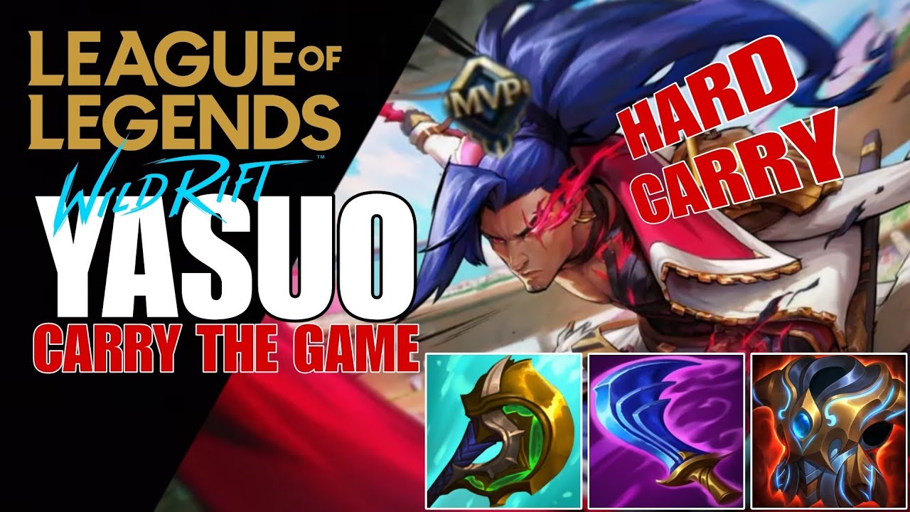 WILD RIFT: YASUO MY NEW MASTERING CHAMPION ON TOP LANE ATTACK SPEED ...