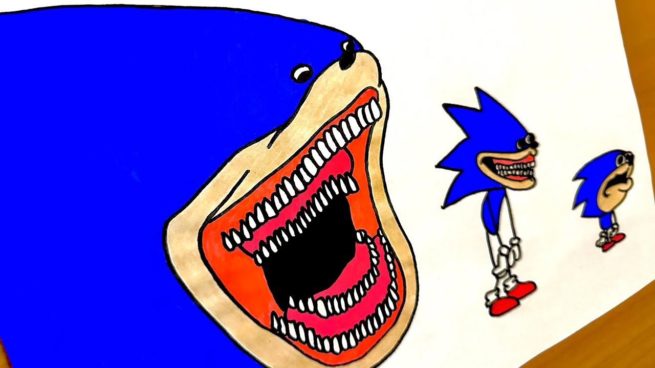 Drawing Evolution of SHIN SONIC TAPES - YouTube