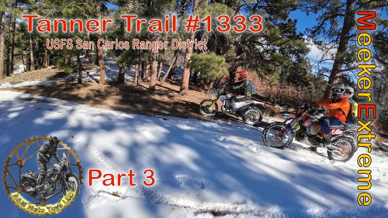 USFS San Carlos Ranger District - Tanner Trail 1333 - Part 3 - YouTube