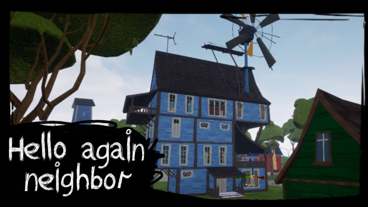 HELLO NEIGHBOR MOD KIT - HELLO AGAIN NEIGHBOR - YouTube