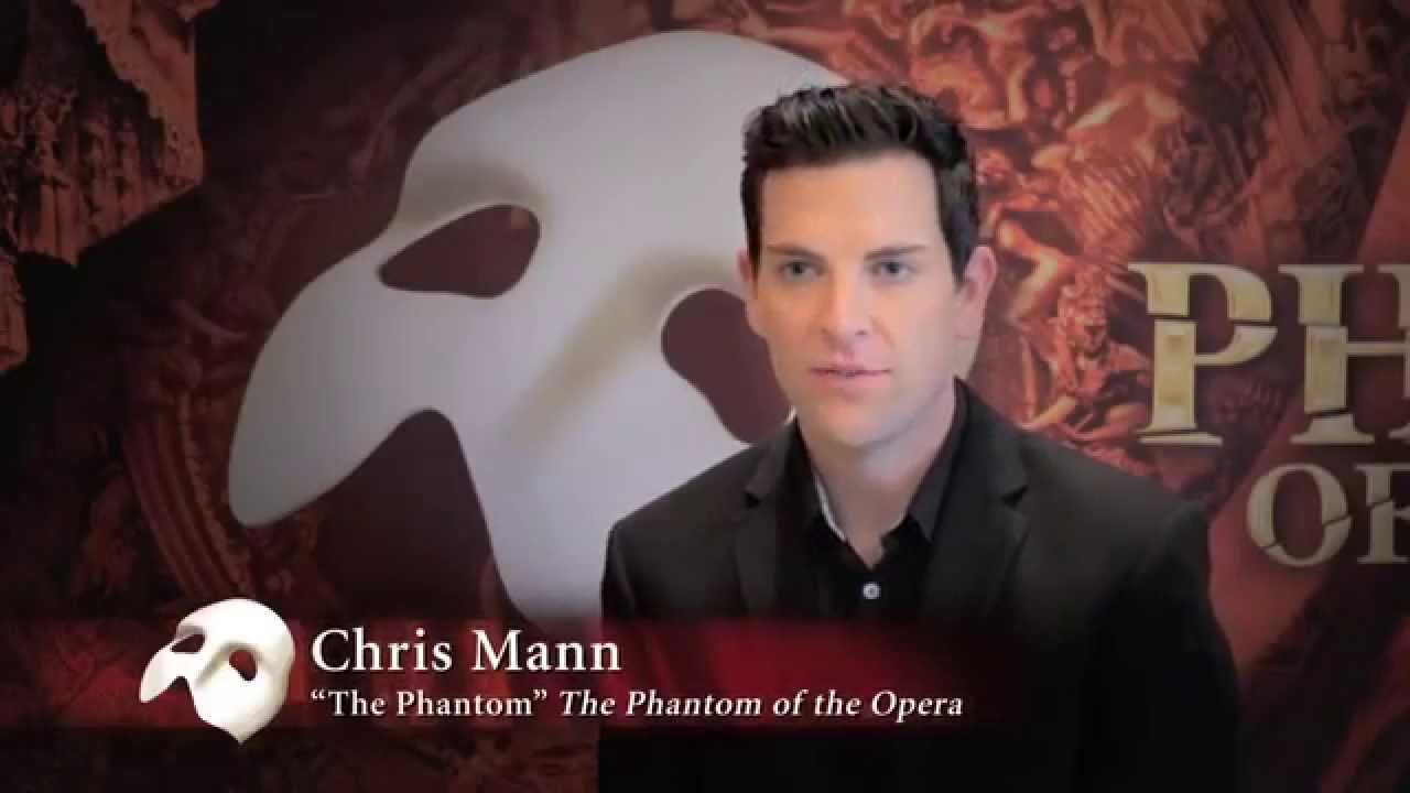 Meet The Phantom of the Opera's Chris Mann - YouTube
