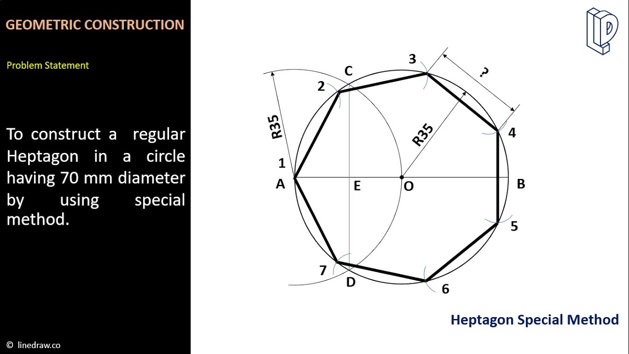 Geometric Constructions II Engineering Drawing II इंजीनियरिंग ड्राइंग - YouTube