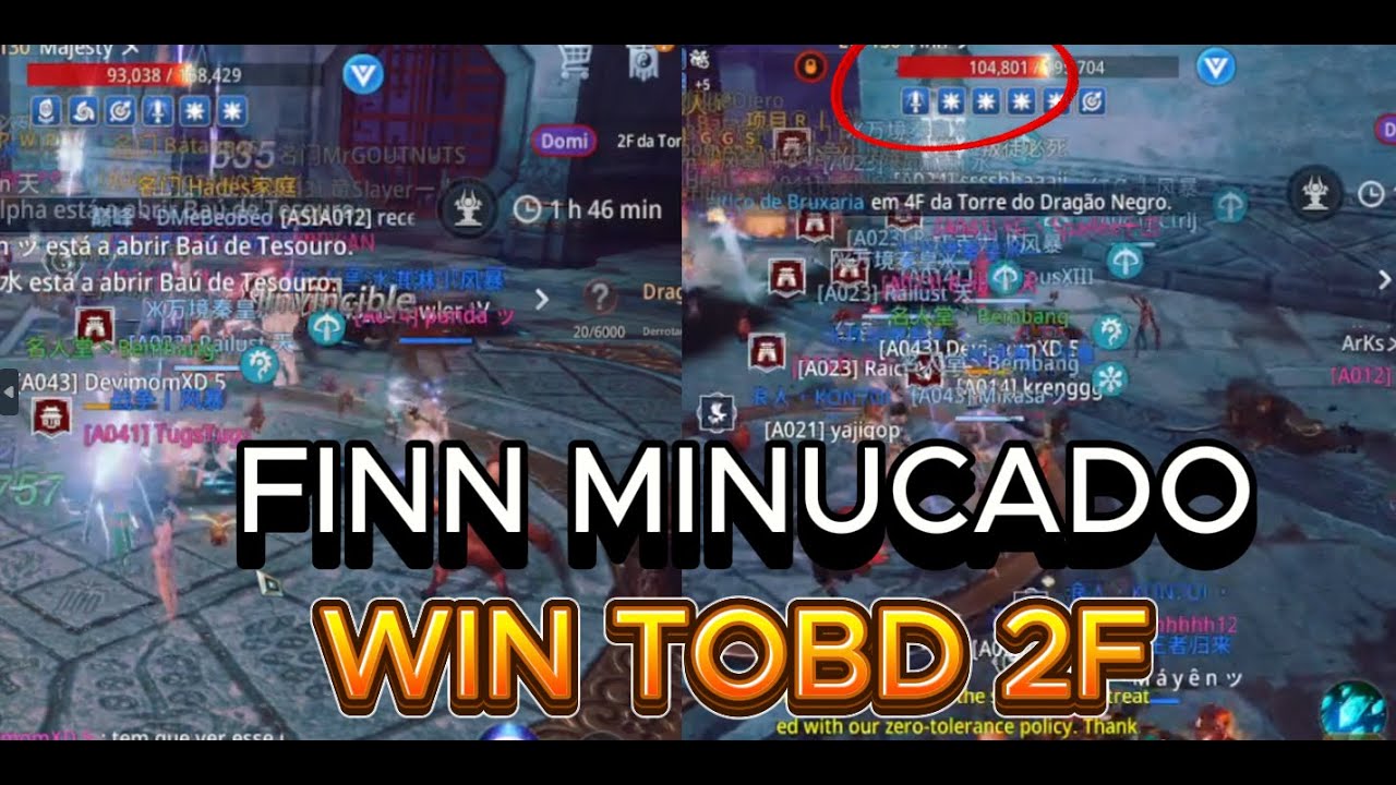 HOF VS FF TOBD 2F LAST TURN ASIA1 03.02.25 | CORTES DO MIR4 - YouTube