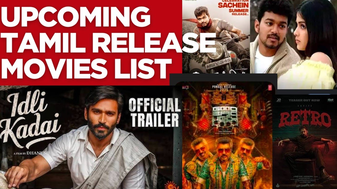 Upcoming Tamil movies release date (April, may) - YouTube