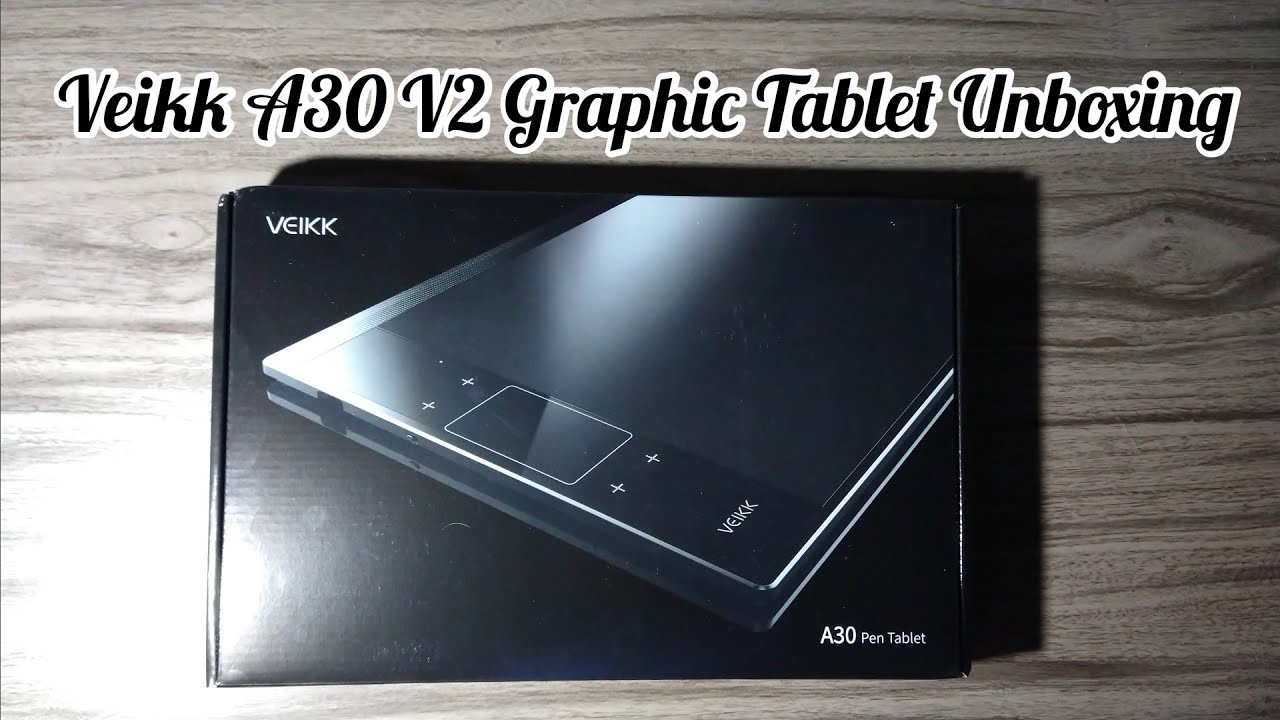 Veikk A30 V2 Drawing Tablet -Tablet De Dibujo - YouTube