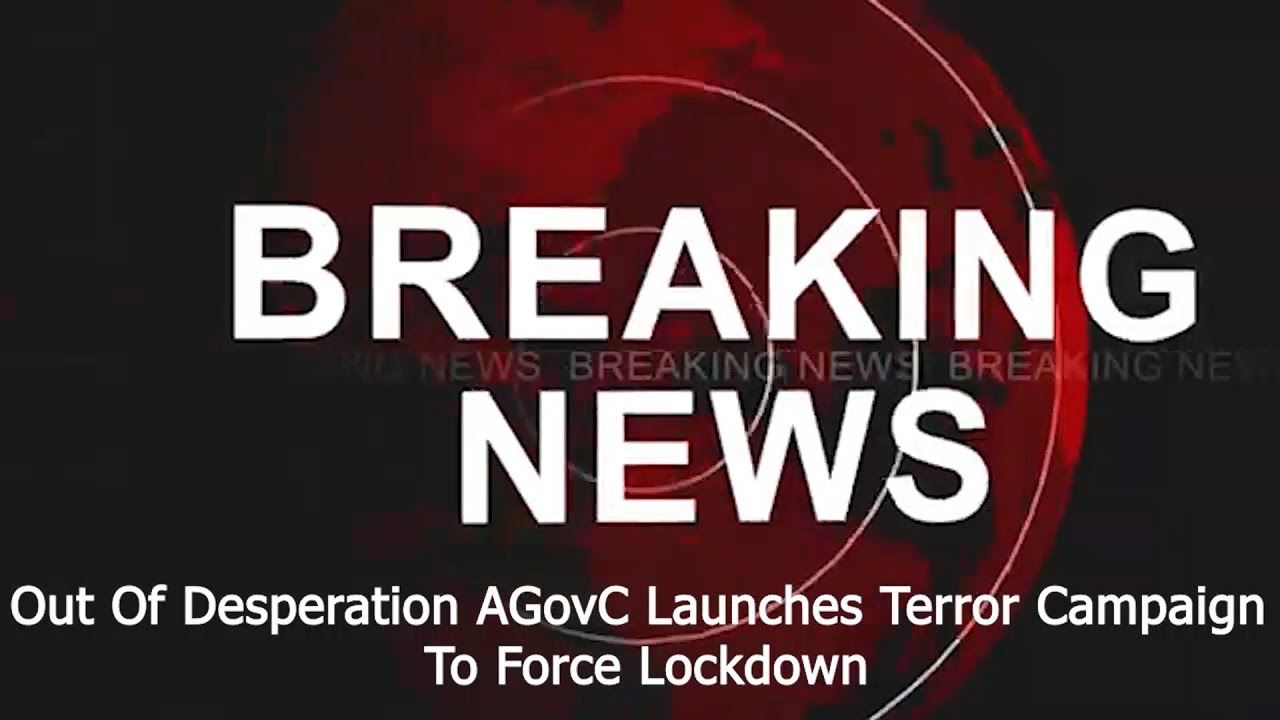 Out Of Desperation AGovC/ADF Launch Terror Campaign To Force Lockdown ...