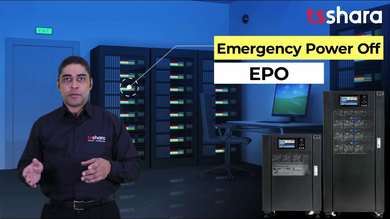 Para que serve o EPO - Emergency Power Off no Nobreak? #nobreaks # ...