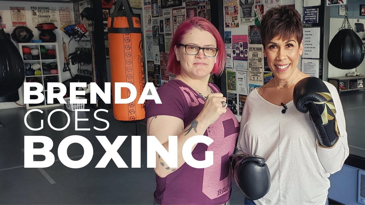 World champion boxer puts Brenda Braxton in the ring - YouTube