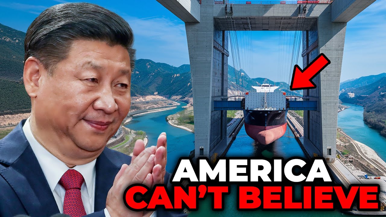China Built a Ship Elevator So Big It Defies Gravity! - YouTube
