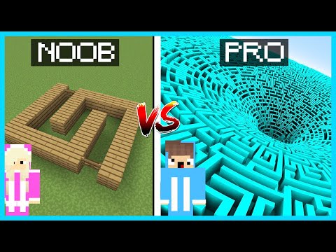 MIPAN & ZUZUZU MENEMUKAN MAZE PALING BESAR DAN PALING SUSAH DI DUNIA MINECRAFT SURVIVAL!