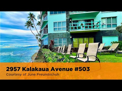 2957 Kalakaua Avenue #503 Honolulu, HI 96815 | June Freundschuh | Homes ...